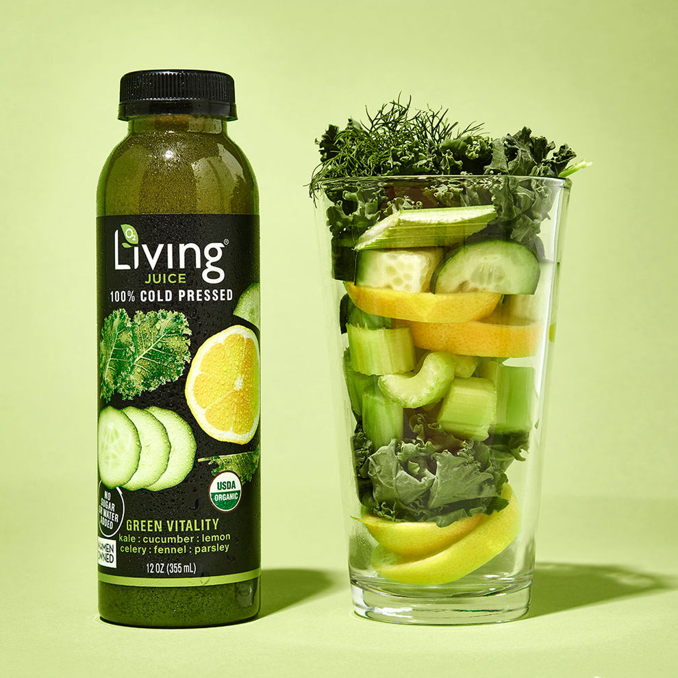 Green Vitality Cold Pressed Juice | Living Juice | New York – Drink ...